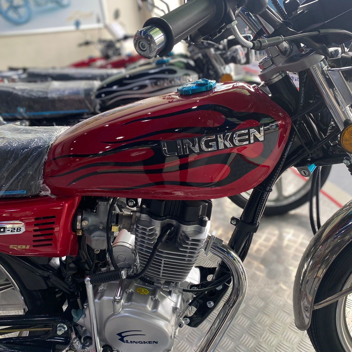 LINGKEN MOTORIZADA DE DUAS 2 RODAS LK50-2B – Ta Cuiar