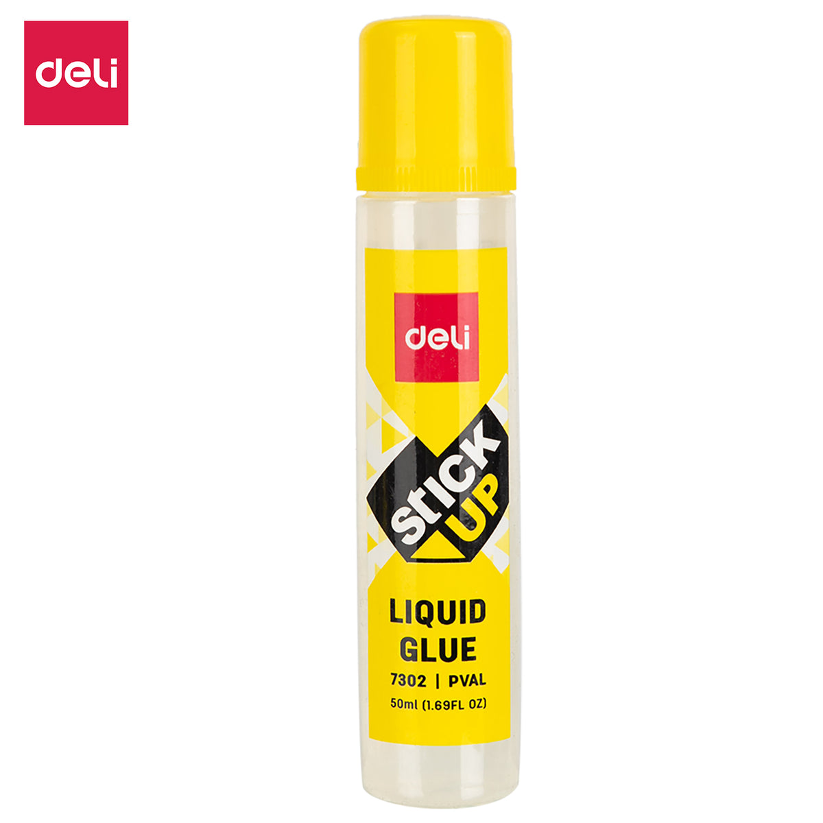 Cola líquida Deli E7302 (incolor) (suporte) – Ta Cuiar