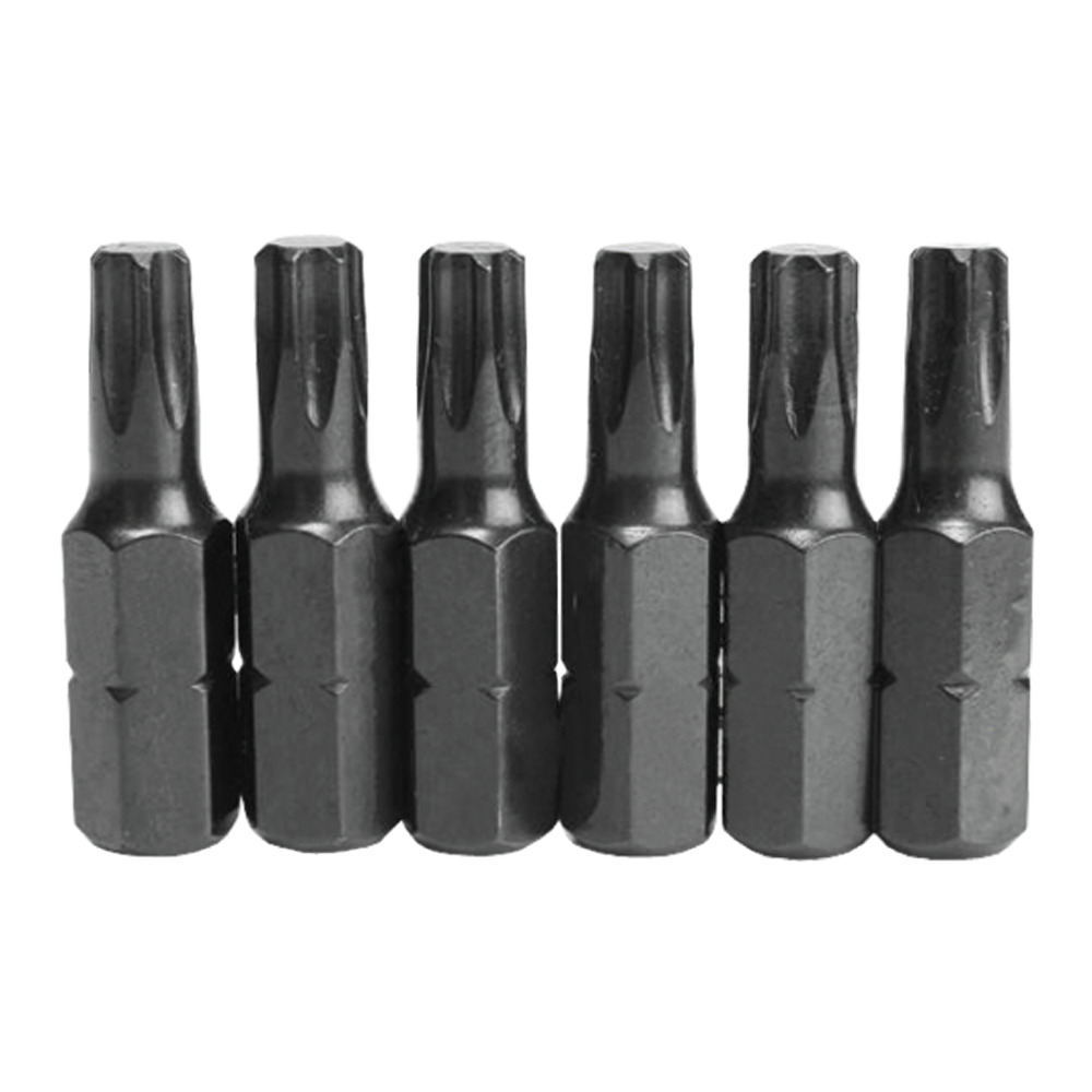 CONJUNTO 10 BITS TORX INVIOLAVEL T25X25MM FLUX – Ta Cuiar