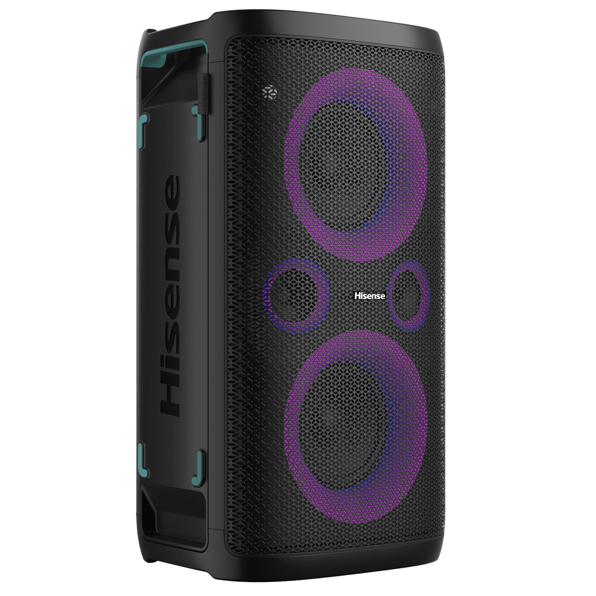 Coluna Portátil Hisense Party Rocker One – Bluetooth, Luz LED, Bateria ...