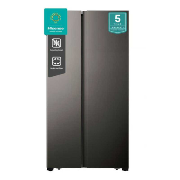 FRIGORÍFICO HISENSE SIDE By SIDE INOX-516L-H670SIT-SKDC – Ta Cuiar