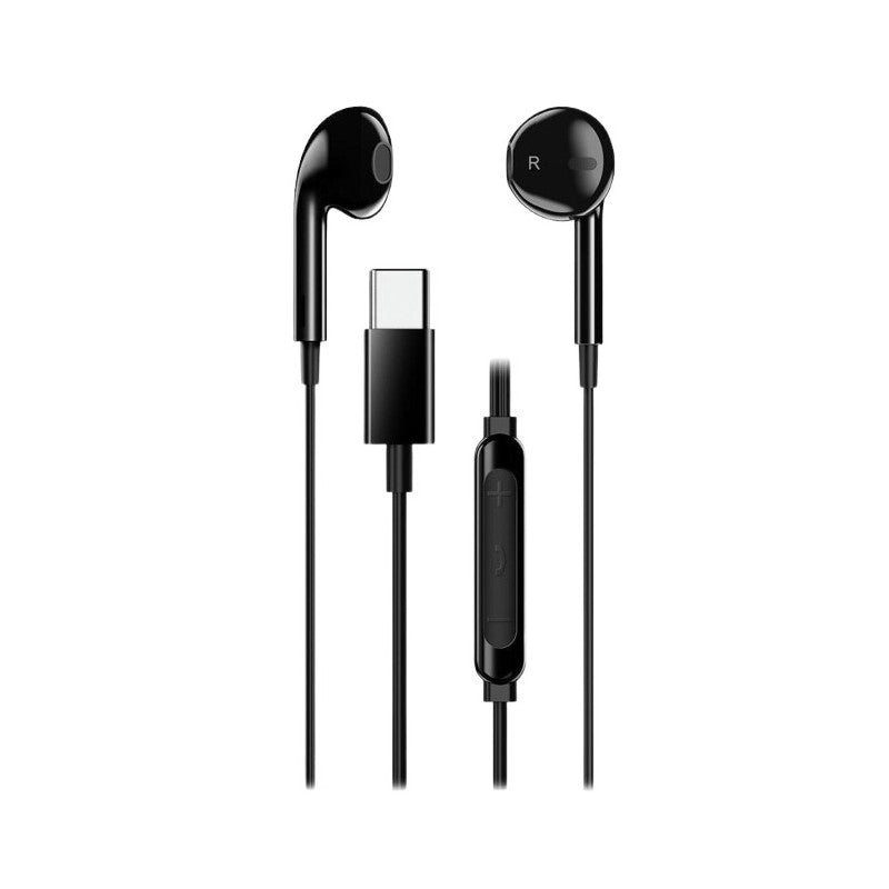 EARBUDS GENIUS HS-M365 USB-C PRETO – Ta Cuiar